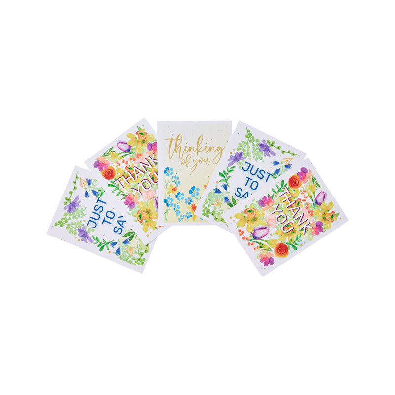 Thoughts pack of 5 seeded cards – Marie Curie Online Shop