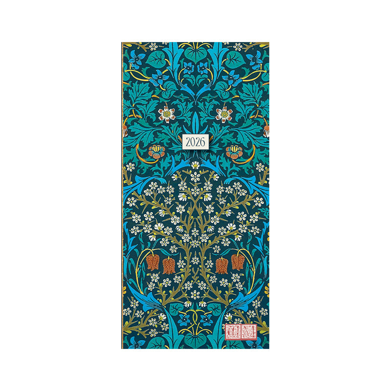 Marie Curie 2026 William Morris Blackthorne Pocket Diary – Marie Curie ...