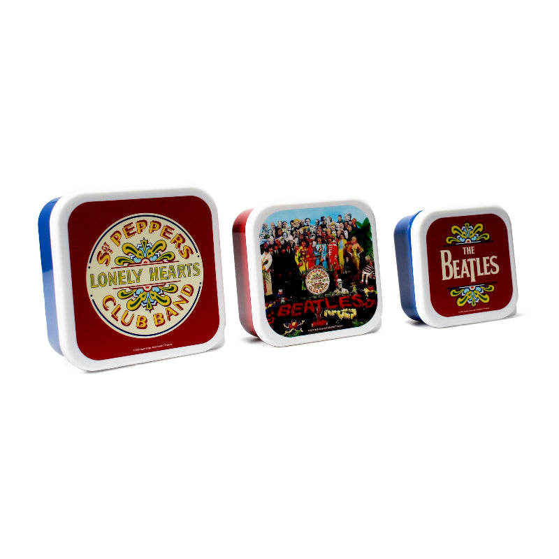 The Beatles - Sgt Pepper - set of 3 snack boxes – Marie Curie Online Shop