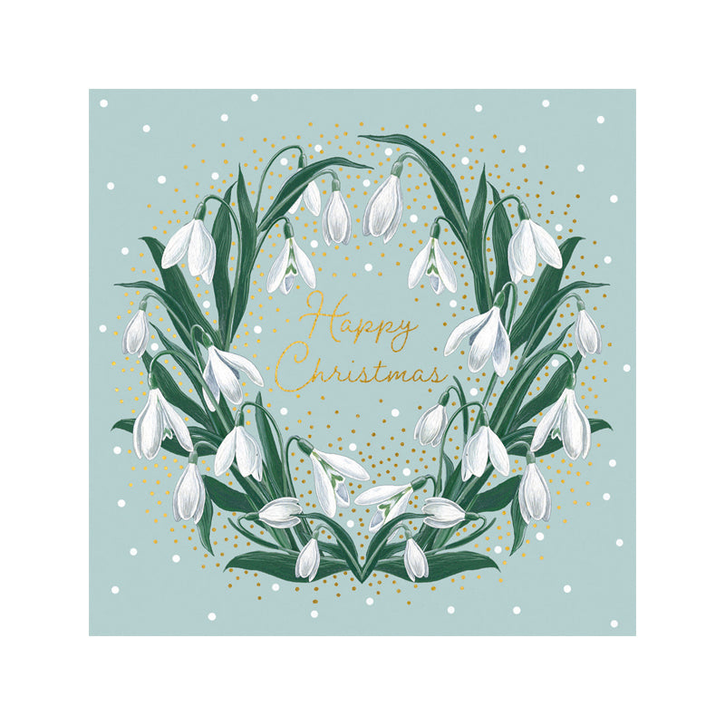 Snowdrop Wreath Christmas Cards - 10 Pack – Marie Curie Online Shop